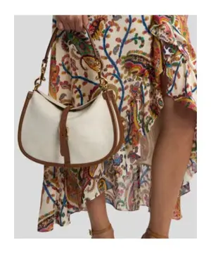 Etro Pony Medium Shoulder Bag - Cream