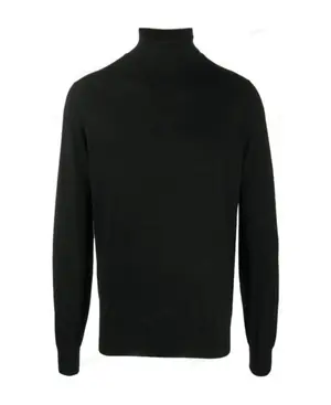 Brunello Cucinelli High Neck Pullover - Black