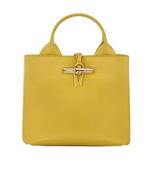 Longchamp Roseau Small Tote Bag - Ginger