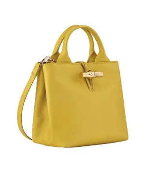 Longchamp Roseau Small Tote Bag - Ginger
