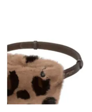 Simonette Ravizza Emblem Pocket Belt Bag - Brown