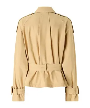 Pinko Belted Short Trench Coat
