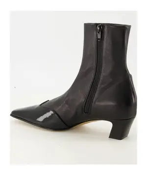 Khaite Nevada Ankle Boots - Black