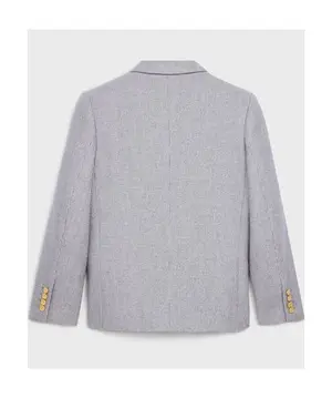 Celine Sorbonne Jacket In Cashmere Natt
