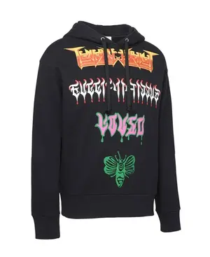 Gucci Printed Hooded Sweater