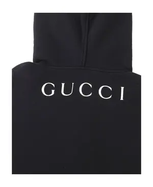 Gucci Printed Hooded Sweater