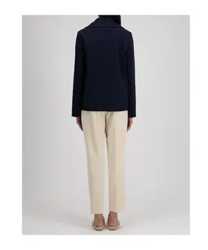 Harris Wharf London Double-breasted Peacoat