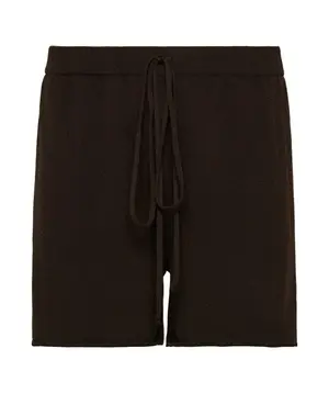 MAISON MARGIELA Knitted Drawstring Shorts - Olive Paste