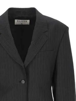 Filippa K Pinstripe Single-breasted Jacket