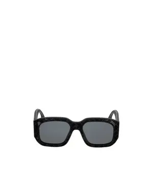 Fendi Square Frame Sunglasses - Black