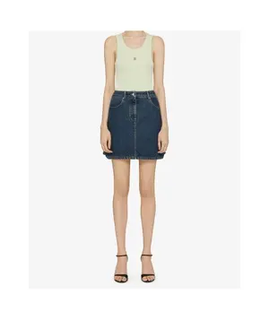 Givenchy Mini Denim Skirt