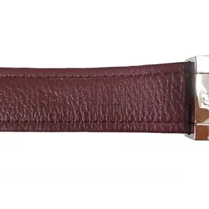 Dunhill Logo Double-sided Leather Belt