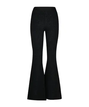 Palm Angels Logo Tape Flared Pants