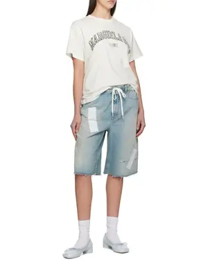 MAISON MARGIELA Logo Printed Crewneck T-shirt