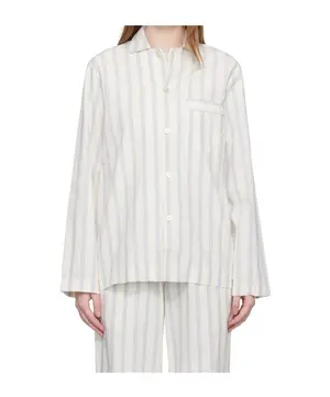 TEKLA Long-sleeved Pajama Shirt