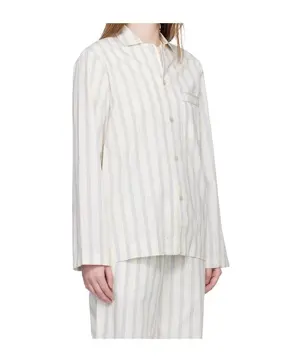 TEKLA Long-sleeved Pajama Shirt