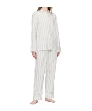 TEKLA Long-sleeved Pajama Shirt