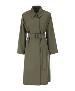 Max Mara Belted Raincoat