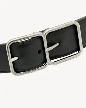 Saint Laurent Double Frame Belt