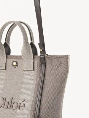 Chloé Small Woody Tote Bag - Gray