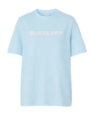 Burberry Logo Print Cotton T-shirt