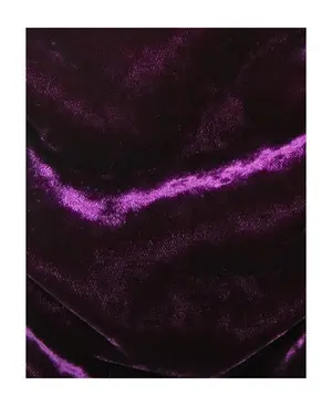Gucci Horsebit Belted Velvet Pants - Purple
