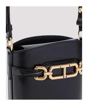TOM FORD Whitney Small Bucket Bag - Black