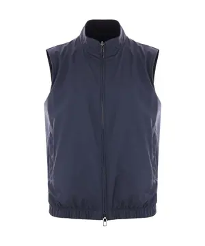 Loro Piana Zipped Reversible Gilet - Navy Blue