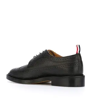 Thom Browne Classic Longwing Brogue - Black
