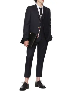 Thom Browne Classic Longwing Brogue - Black