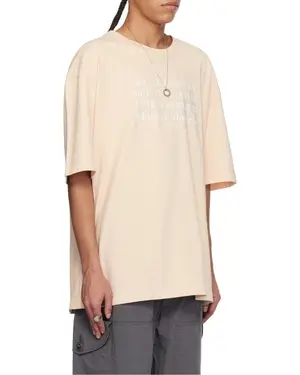 MAISON MARGIELA Numbers Motif Printed Crewneck T-shirt