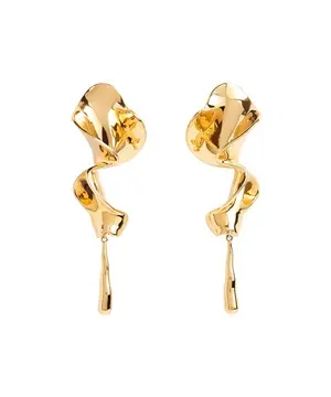 KHAITE Khaite Sculptural Drop Earrings