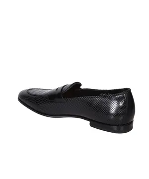 Santoni Round-toe Slip-on Loafers
