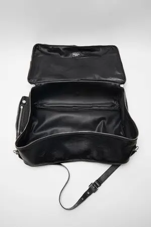 Acne Studios Zip-fastening Leather Shoulder Bag