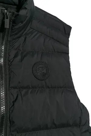 Canada Goose Crofton Down Vest With Logo Patch