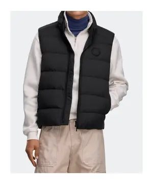 Canada Goose Crofton Down Vest With Logo Patch
