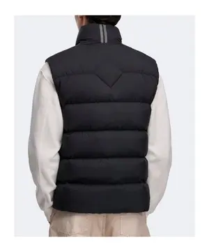 Canada Goose Crofton Down Vest With Logo Patch