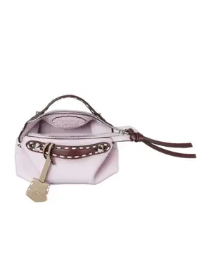 Fendi Mini The Selleria Clutch Bag - Multicolour