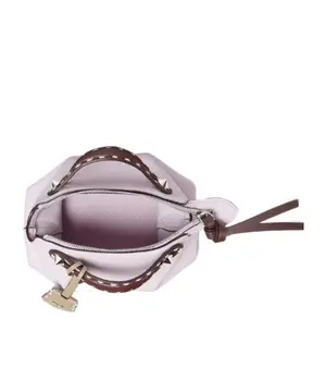 Fendi Mini The Selleria Clutch Bag - Multicolour