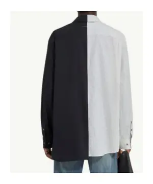 MAISON MARGIELA Two-tone Poplin Shirt
