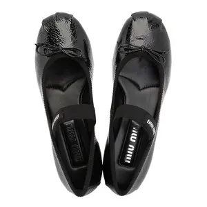 Miu Miu Round Toe Ballet Flats