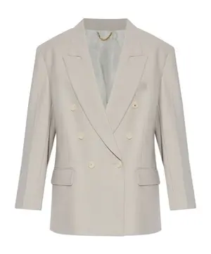 Victoria Beckham Double-breasted Blazer - Grey