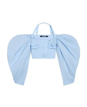 Jacquemus Off-shoulder Poplin Blouse
