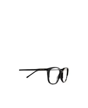 Gucci Rectangular Frame Eyeglasses - Black