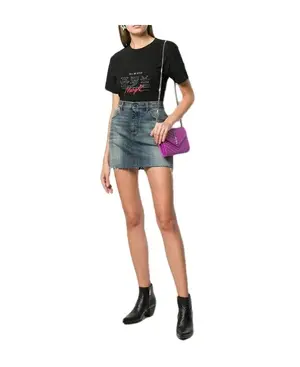 Saint Laurent Call Me After Midnight" Graphic T-shirt