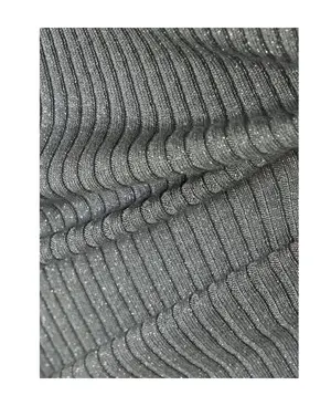 Brunello Cucinelli Ribbed Metallic Pullover