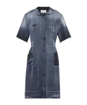 MAISON MARGIELA Vintage Effect Button-front Dress