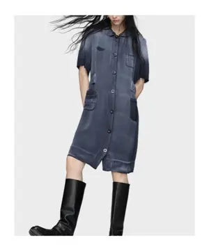 MAISON MARGIELA Vintage Effect Button-front Dress