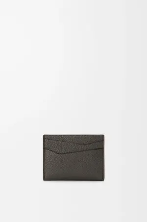 Loewe Puzzle Plain Card Holder - Dark Gray