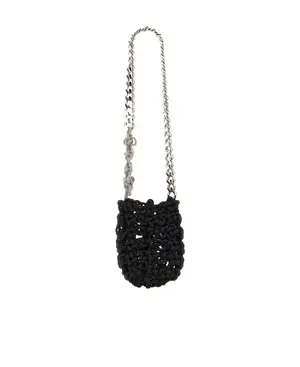 Kara Knot Chain Crossbody Bag